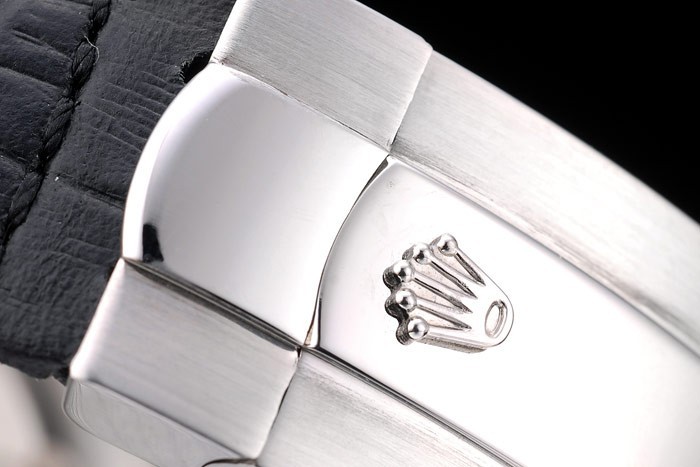 Rolex Daytona rozsdamentes acél tok kék tárcsa fekete bőrszíj – Svájci ...