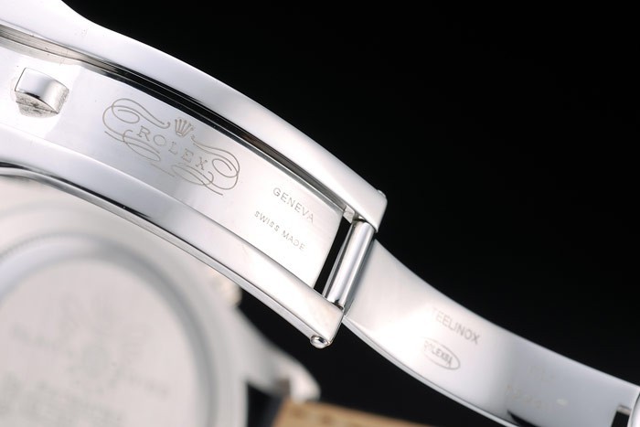 Rolex Daytona rozsdamentes acél tok kék tárcsa fekete bőrszíj – Svájci ...